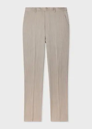 Paul Smith Tapered-fit Iridescent Herringbone Wool Trousers