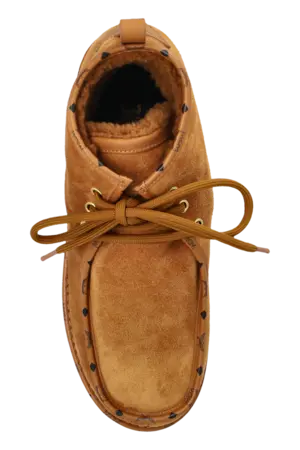 Mcm Platform Snow Boots - Brown