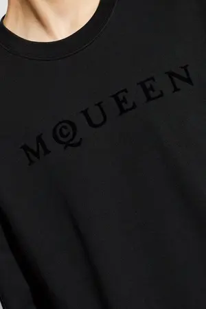 Alexander McQueen Logo Sweatshirt - Black