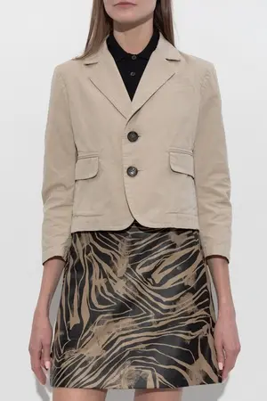 Dsquared2 Cotton Blazer - Beige