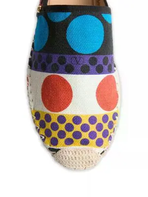 Valentino Garavani Vlogo Patterned Espadrilles