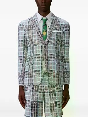Thom Browne Plaid-patterned Blazer