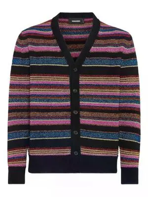 Dsquared2 Striped Cardigan - Pink