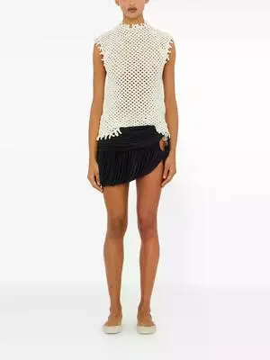 Christopher Esber Lattice Knitted Vest