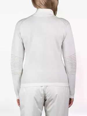MOORER Half-zip Pullover Sweater