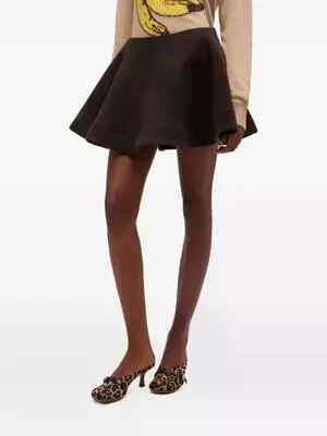 GANNI Flared Mini Skirt
