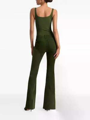 Alice + Olivia Eve Front-zip Jumpsuit