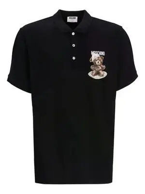 Moschino Button Down Polos For Men