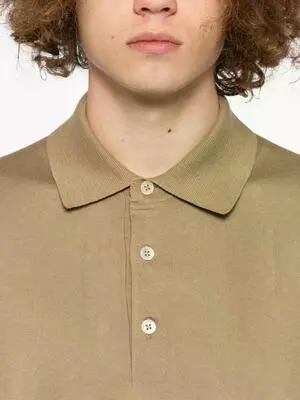 TOM FORD Knitted Polo Shirt - Neutrals