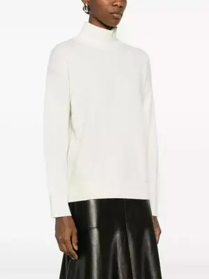 IVORY PARIS Funnel-neck Sweater