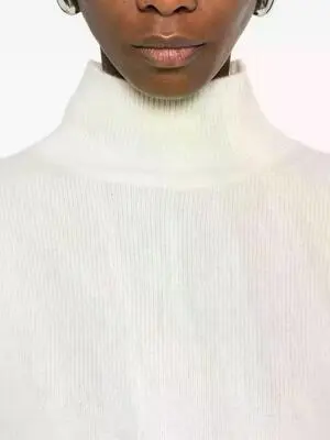 IVORY PARIS Funnel-neck Sweater