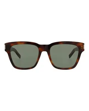 Saint Laurent Square-frame Havana Sunglasses - Havana Havana Green (sl560/30013784/002)