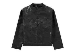 YOUNGLA Batman Leather Jacket