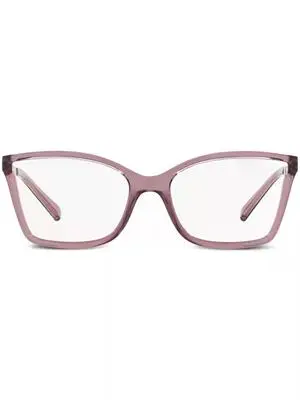 Michael Kors Caracas Square Frame Glasses - Red