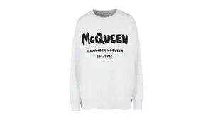 Alexander McQueen Printed Logo Sweatshirt