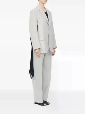 MAISON MARGIELA Wool-blend Blazer With Integrated Gloves