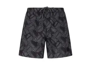 Moncler Monogram Print Swim Shorts