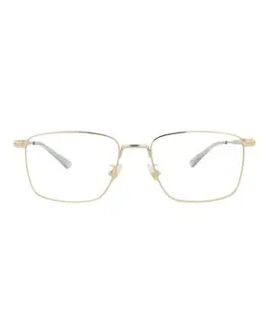 Montblanc Metal Optical Frames Gold Gold Transparent (mb0308o/30014594/001)