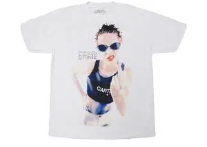 PLAYBOI CARTI Middle Finger Tee Shirt - White