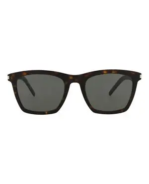 Saint Laurent Square-frame Acetate Sunglasses - Havana Havana Grey (sl281slim/30007110/002)