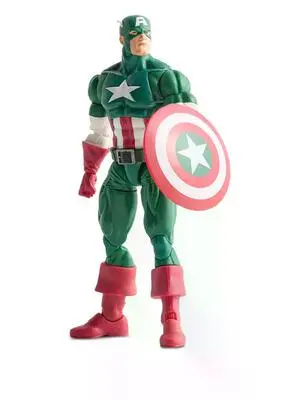 Kith Legends Captain America Gameverse Player 2 Figurine - Green