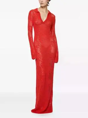 Paris Georgia Crochet Maxi Dress