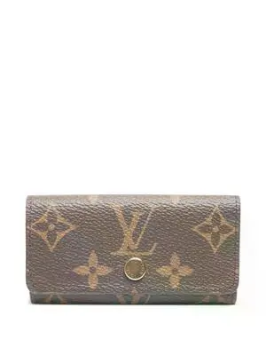 LOUIS VUITTON 2021-2025 Monogram Multicles Key Case - Brown
