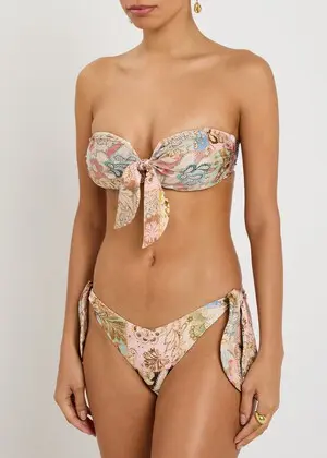 Zimmermann Daylight Printed Bikini Briefs - Multicoloured 1