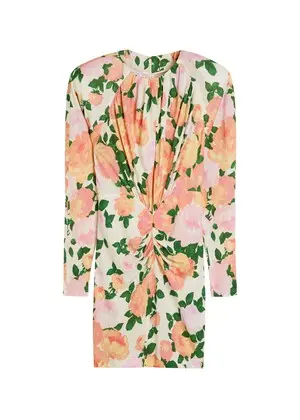 Stella McCartney Floral-print Crepe-jersey Mini Dress - Multicoloured 1