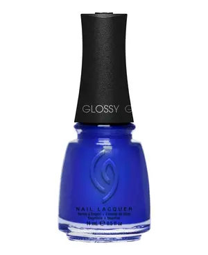 CHINA GLAZE Mega Pigment Nail Lacquer Crushin On Blue