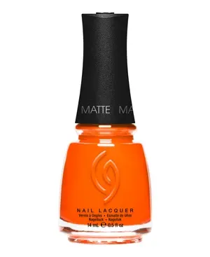 CHINA GLAZE Mega Pigment Nail Lacquer Orange Knockout
