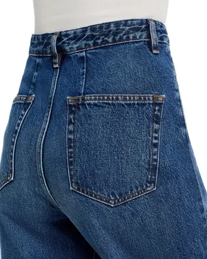 FRAME The Slice High-rise Wide-leg Jeans - Headliner
