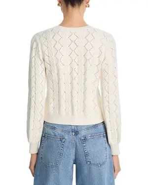WAYF Tie-front Cardigan