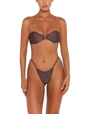 FAE Tallara Bandeau Bikini Top - Stardust