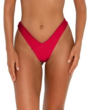 FAE Vada Bikini Bottom - Hibiscus