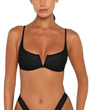 FAE Gypsy Bikini Top - Nero
