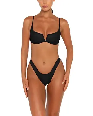 FAE Gypsy Bikini Top - Nero
