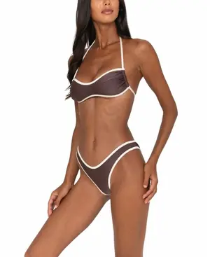 FAE Elsa Swimwear Bottoms - Mocha