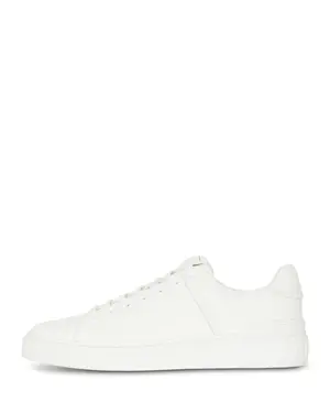 Balmain B-court Leather Sneakers - White