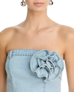 Steve Madden Rosette Trimmed Top