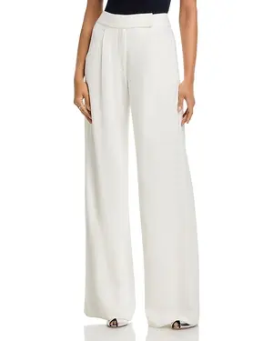 Veronica Beard Marbeau Wide Leg Pants - Dove