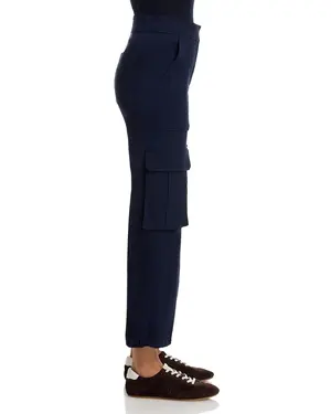 Veronica Beard Dari Cargo Pants - Navy