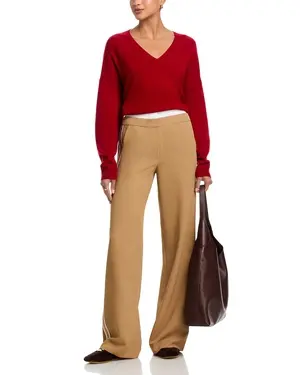 Veronica Beard Eugene Side Stripe Pants