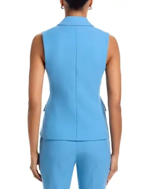 Veronica Beard Benny Peak Lapel Vest
