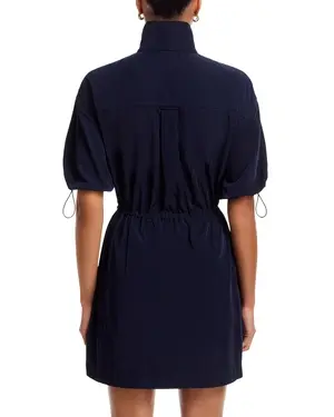 Veronica Beard Akerman Front Zip Dress - Navy