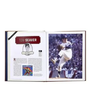 GRAPHIC IMAGE National Baseball Hall Of Fame Leather Bound Book