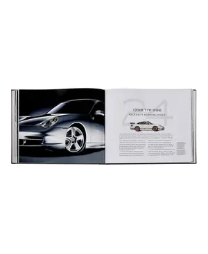 GRAPHIC IMAGE Porsche 70 Years Leather Bound Book