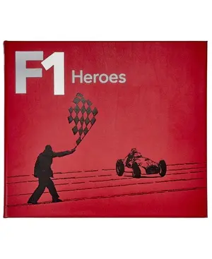 GRAPHIC IMAGE F1 Heroes Leather Bound Book