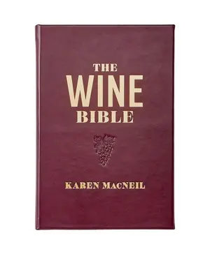 GRAPHIC IMAGE The Wine Bible Leather Bound Book