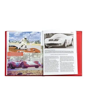 GRAPHIC IMAGE Ford Vs. Ferrari Leather Bound Book
